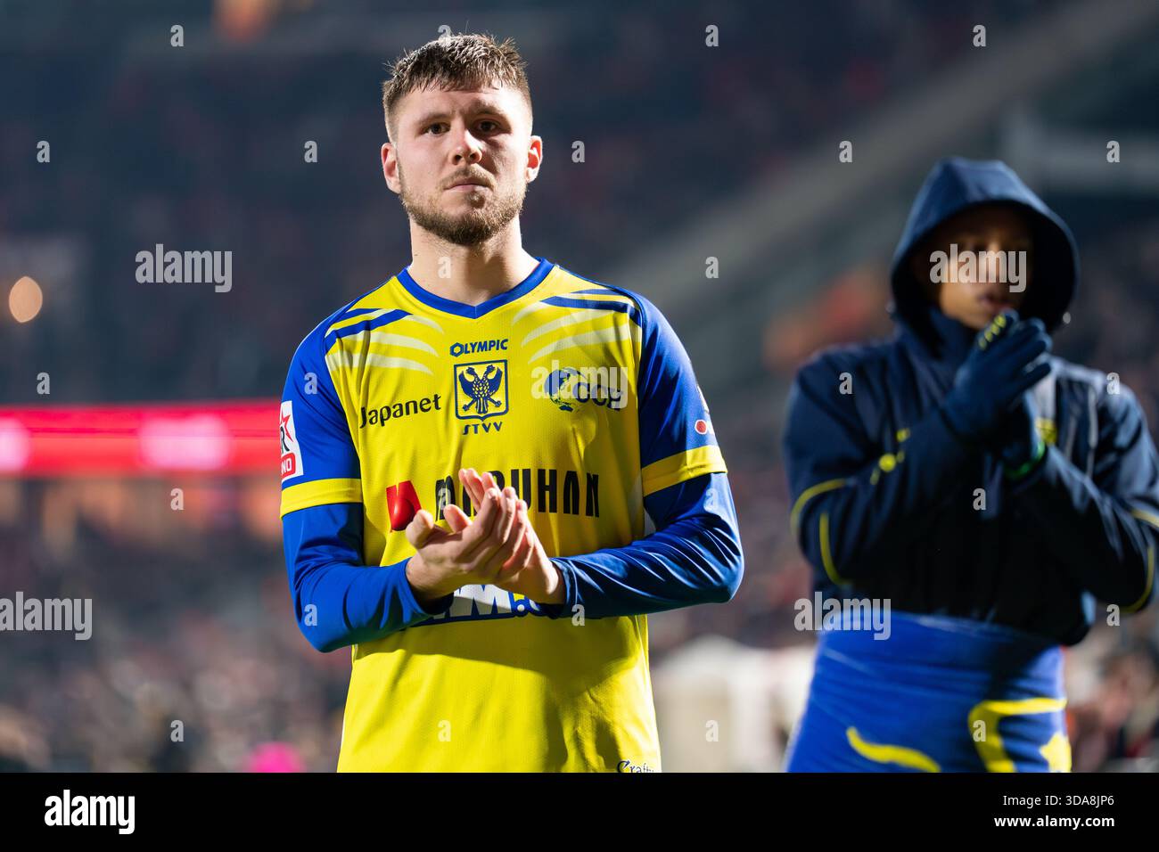 ANTWERPEN, BELGIUM - DECEMBER 3: Ryan Merlen of Sint-Truiden VV ...
