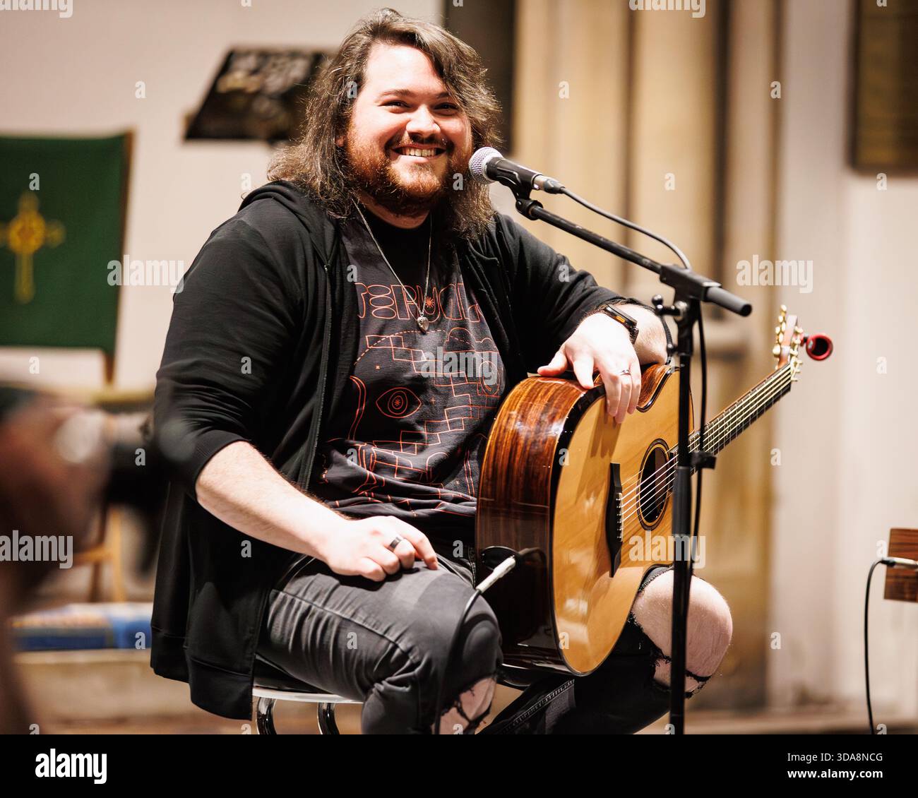 Wolfgang Van Halen of US Rock band Mammoth performing an acoustic live ...