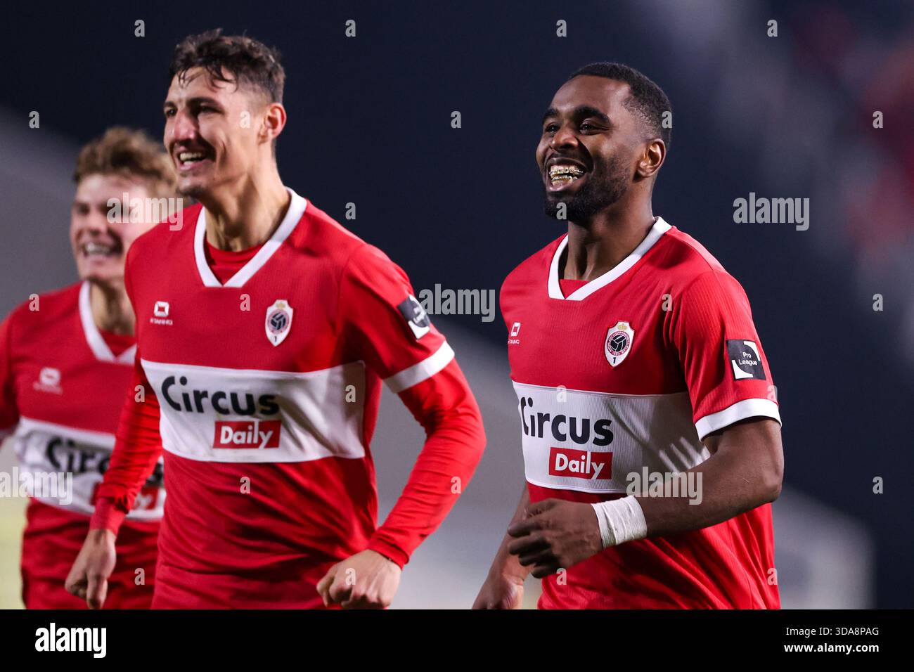 ANTWERPEN, BELGIUM - DECEMBER 3: Gyrano Kerk of Royal Antwerp FC ...