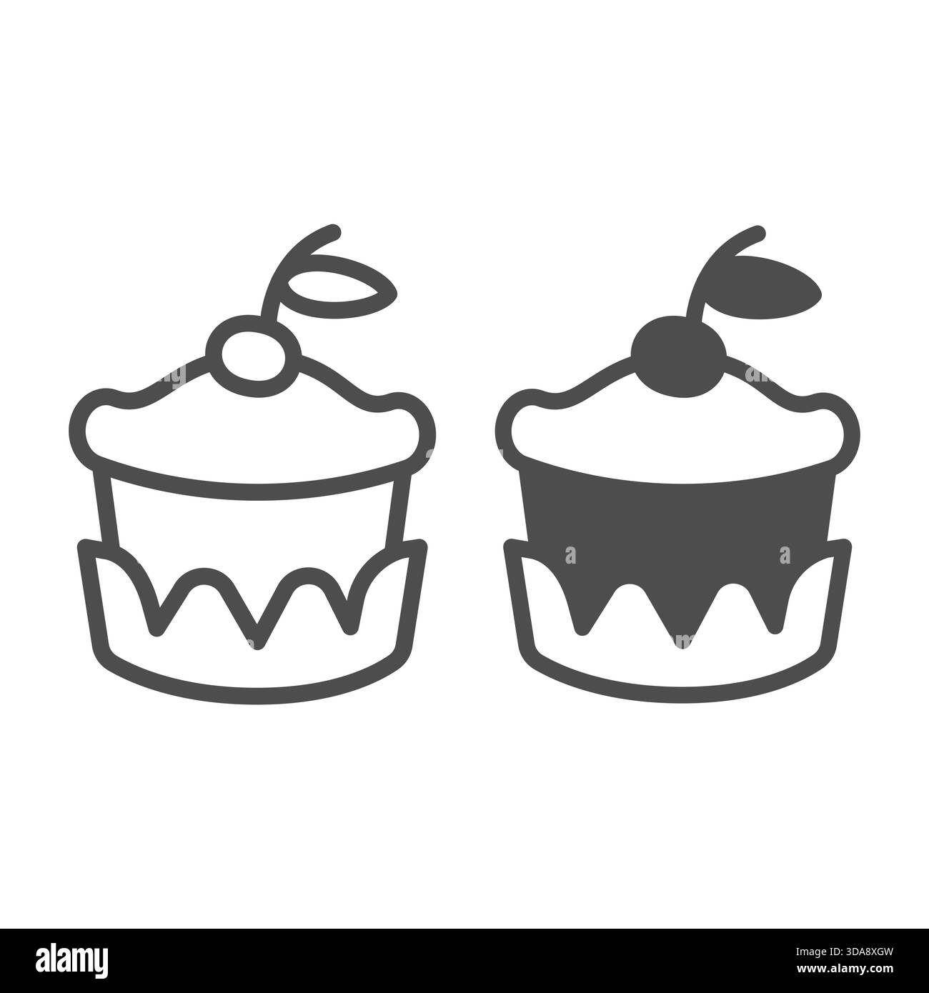 Glaze confection Black and White Stock Photos & Images - Alamy