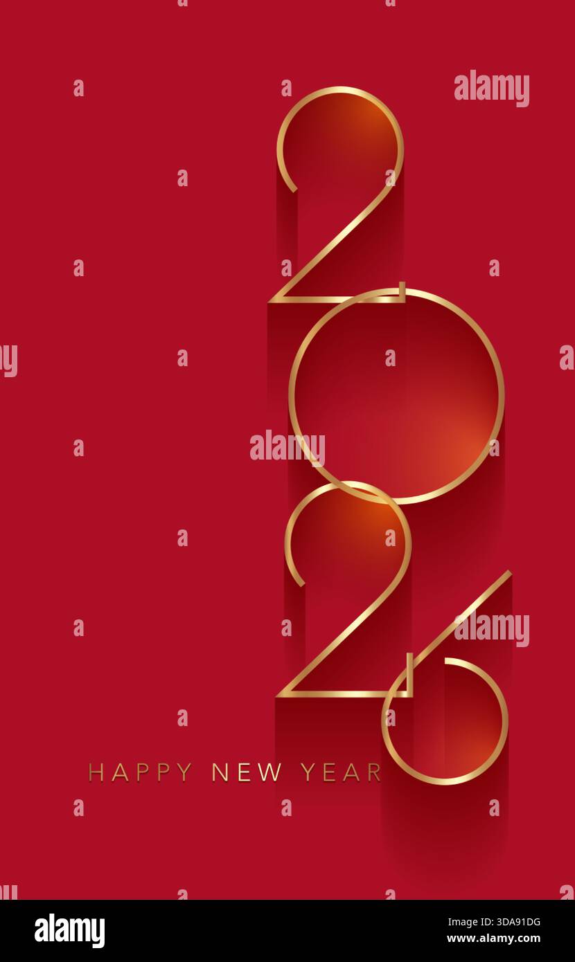 Red and gold holiday theme Stock Vector Images - Alamy