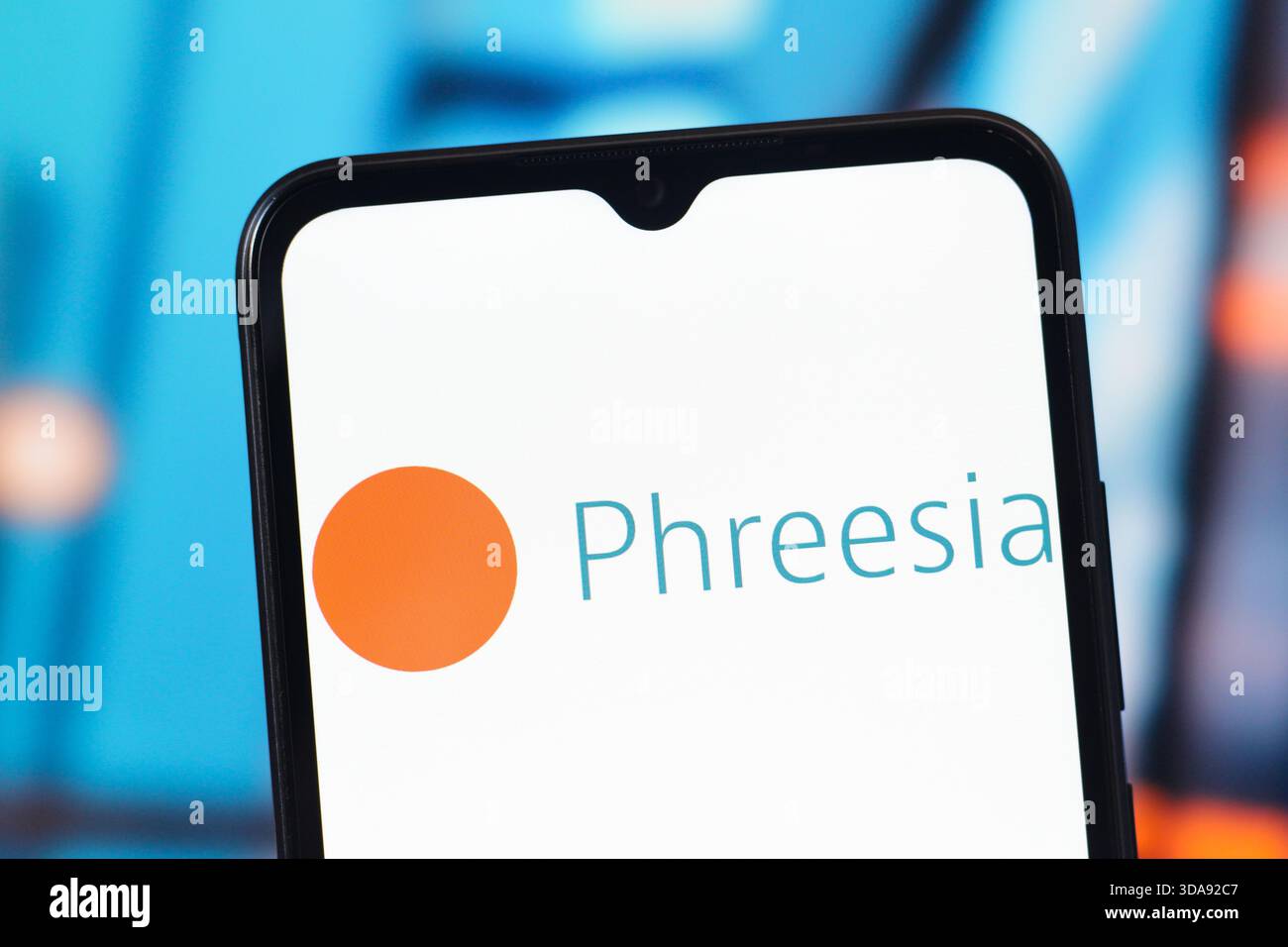 December 9, 2025, Canada: In this photo illustration, the Phreesia logo ...