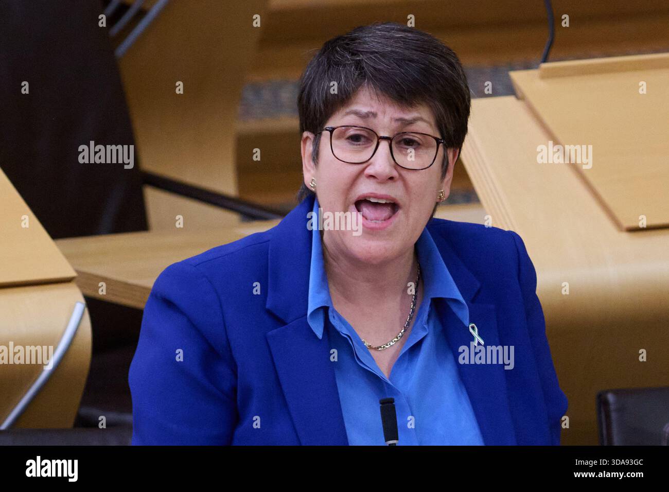 Edinburgh Scotland, UK 09 December 2025. Tess White MSP at the Scottish ...