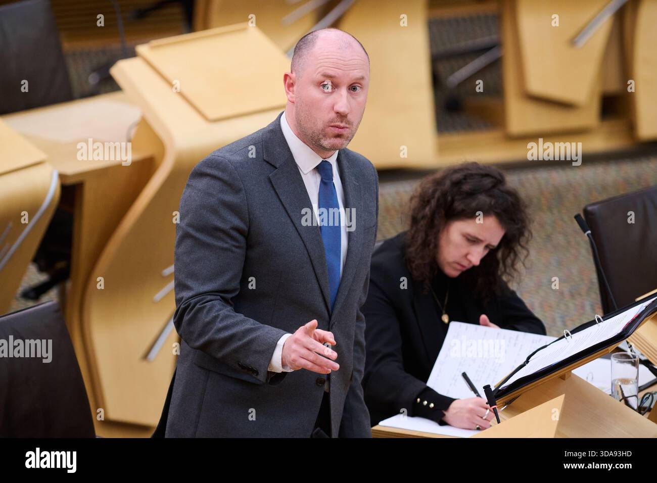 Edinburgh Scotland, UK 09 December 2025. Cabinet Secretary for Health ...