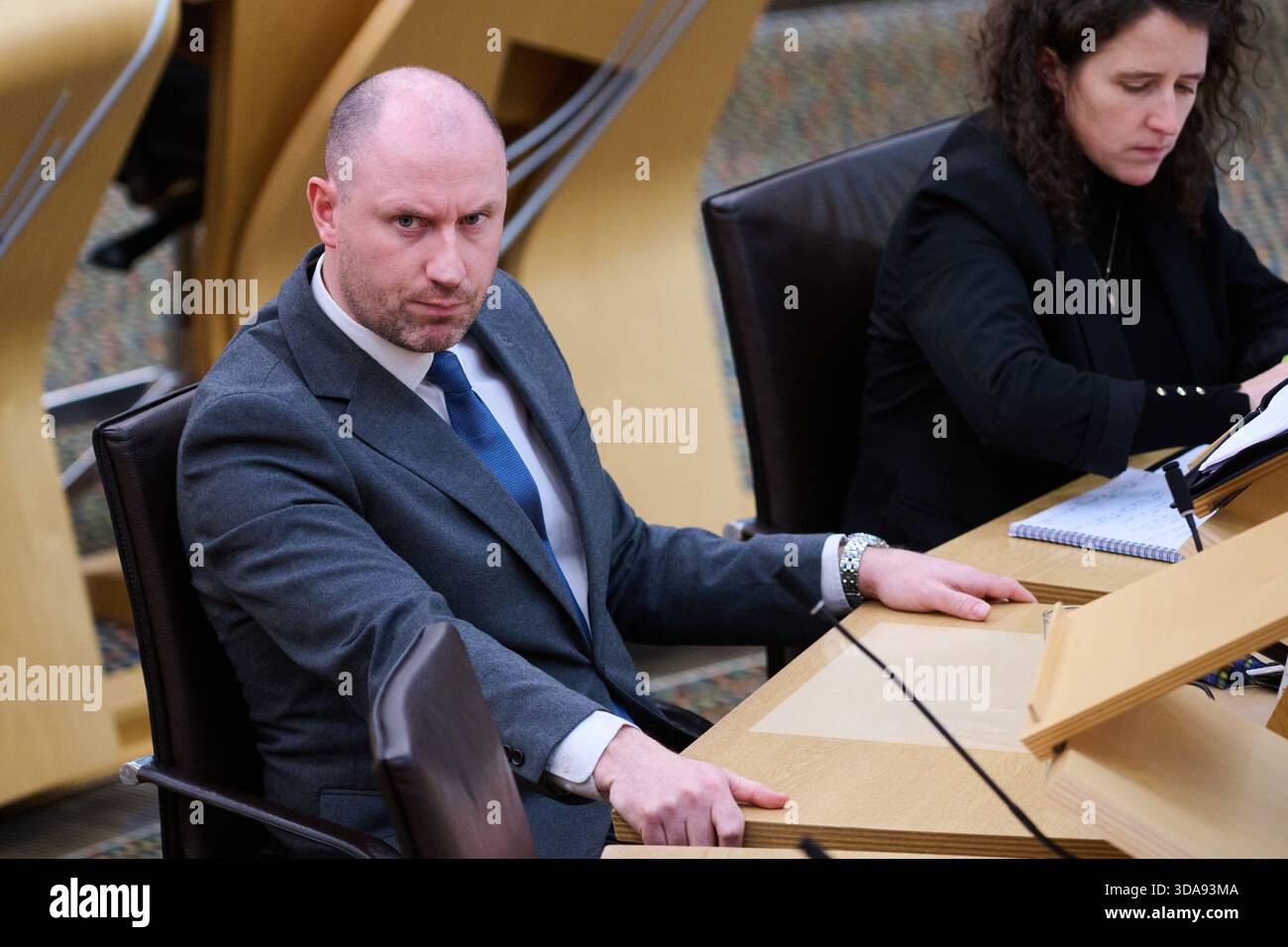 Edinburgh Scotland, UK 09 December 2025. Cabinet Secretary for Health ...