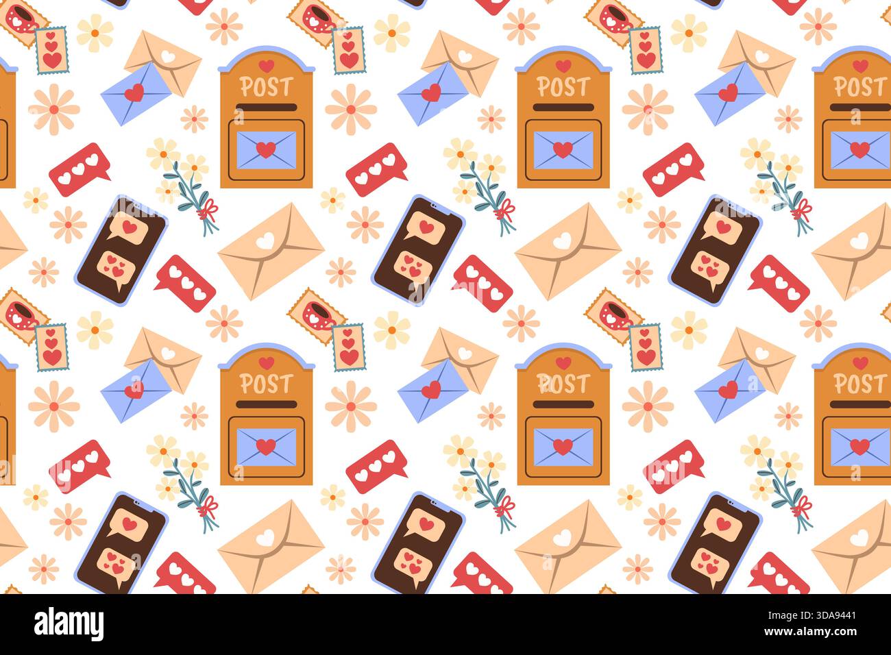 Couple in festive red Stock Vector Images - Alamy