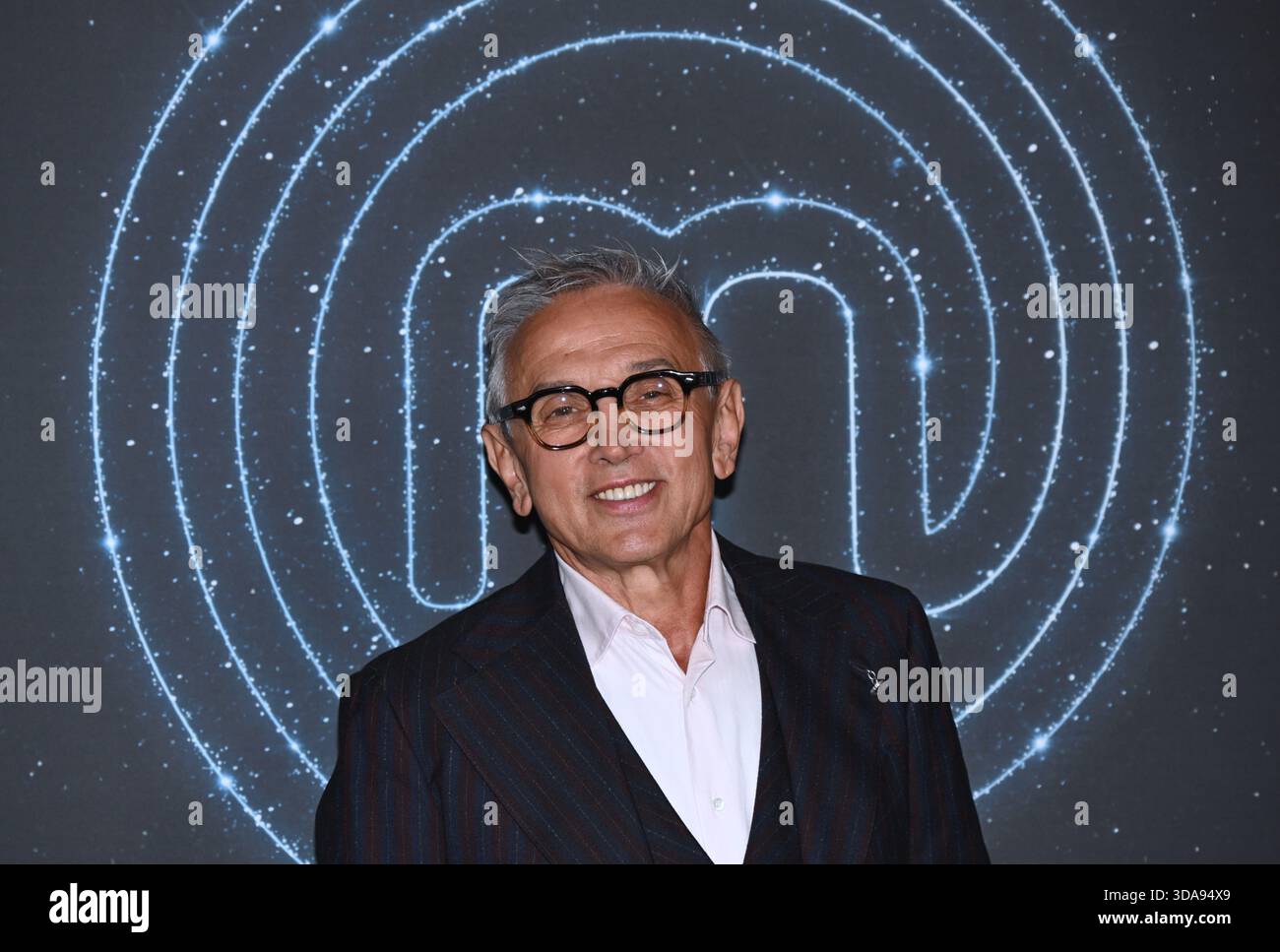Milan, Italy MasterChef Italia 2025 photocall with the three chef ...