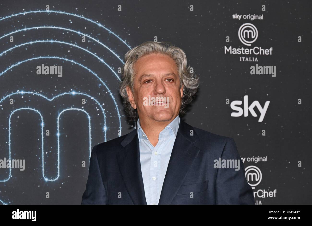 Milan, Italy MasterChef Italia 2025 photocall with the three chef ...