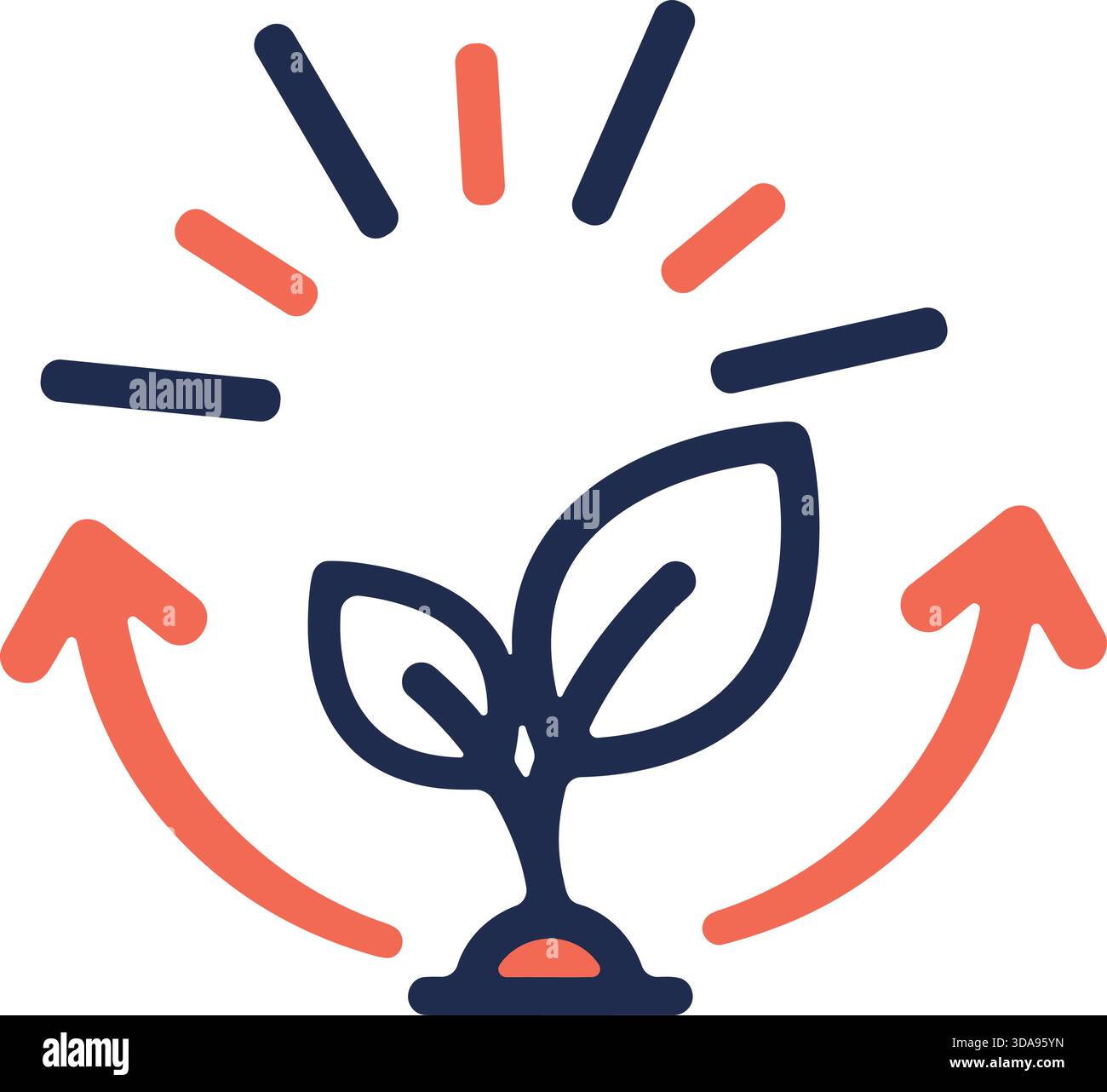 Symbolizing development Stock Vector Images - Alamy