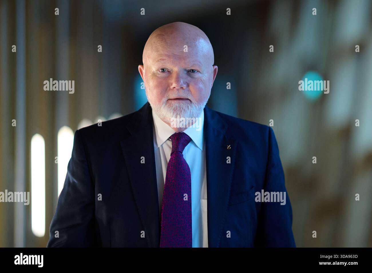 Edinburgh Scotland, UK 09 December 2025. Colin Beattie MSP at the ...