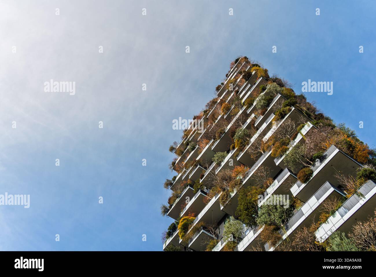 Bosco Verticale building presenting innovative vertical gardens ...