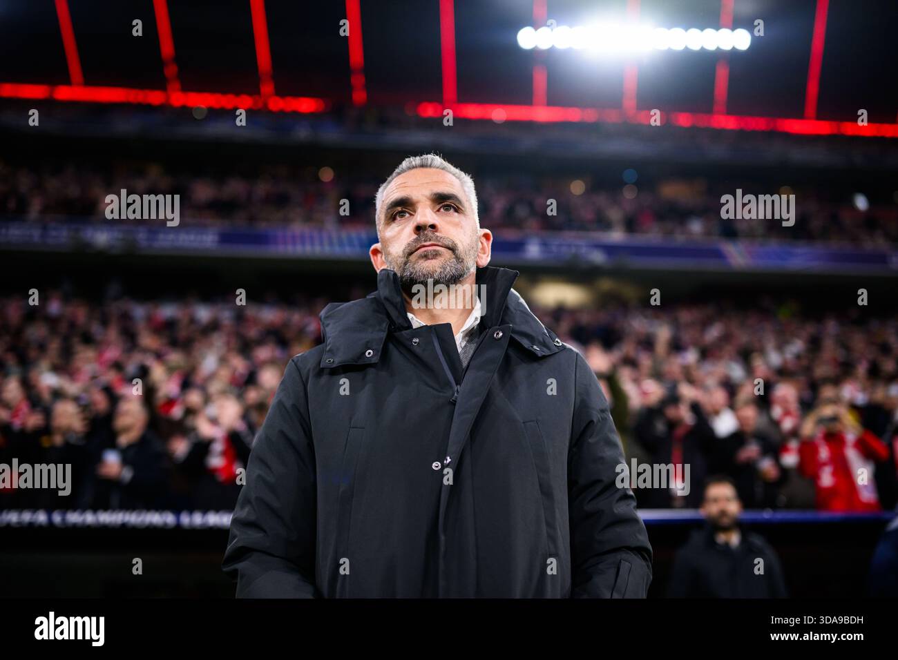 09 December 2025, Bavaria, Munich: Soccer: Champions League, Bayern ...