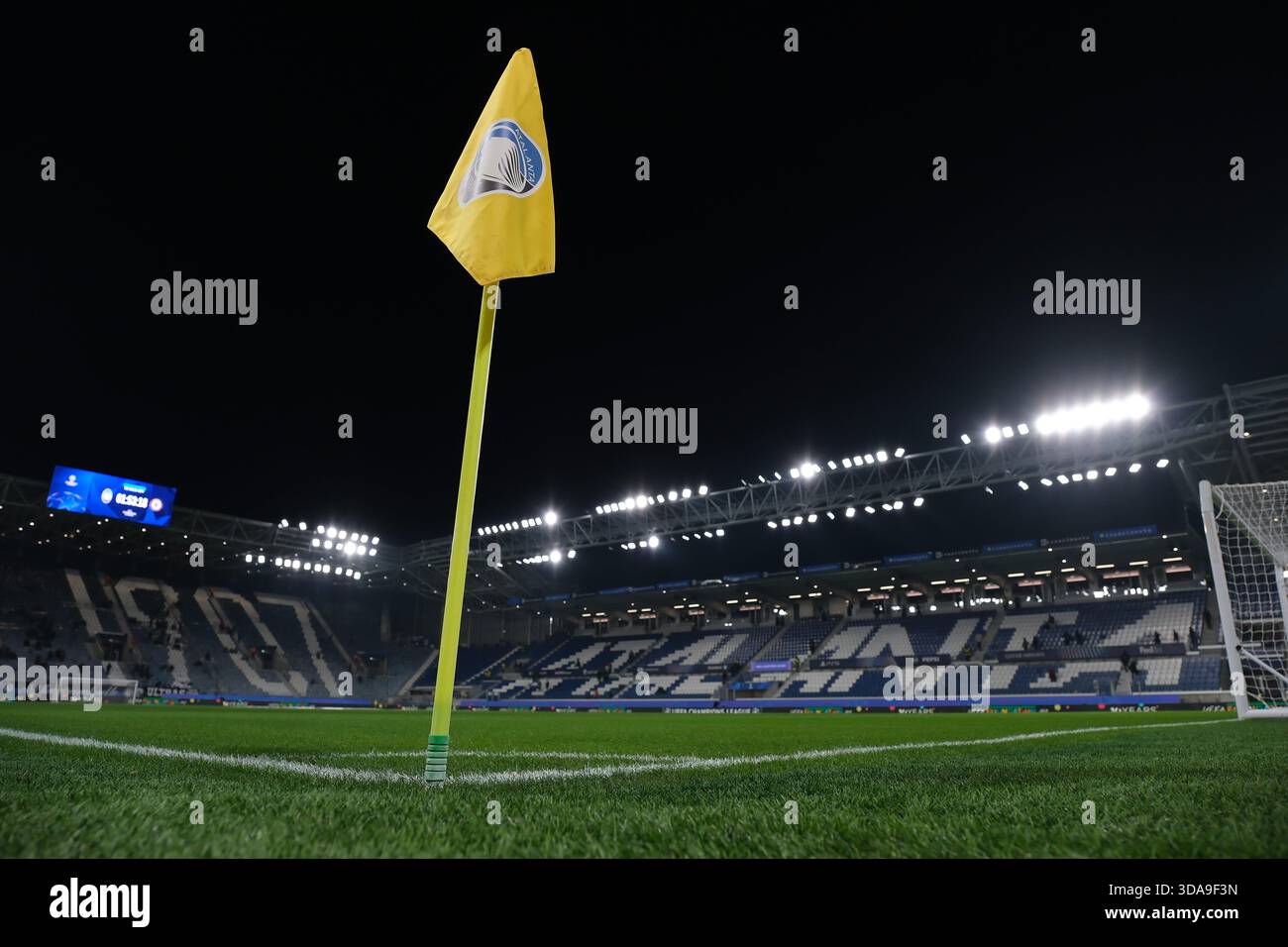 General overview of New Balance Arena in Bergamo, prior the UEFA ...