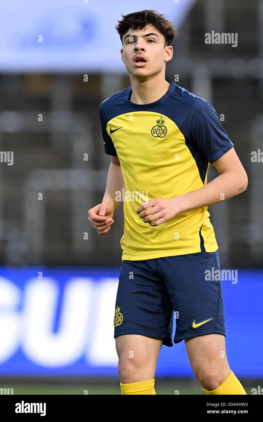 Rayan Raoudi El Alaoui (11) of Union pictured during the matchday 6 ...