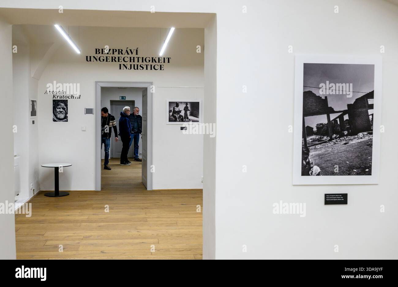 Opening of show of photographs by Antonin Kratochvil "Injustice" on ...