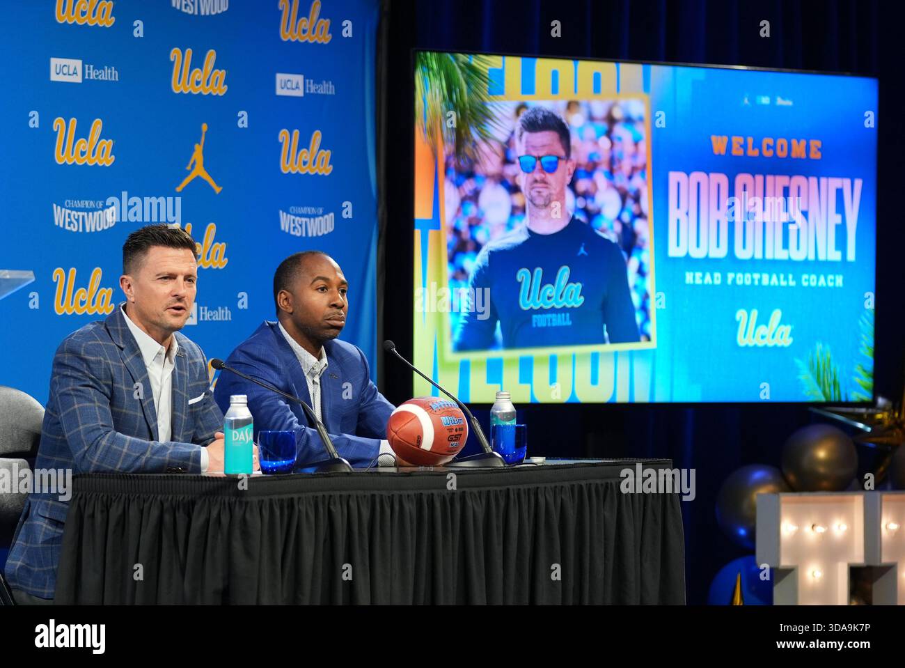 Bob Chesney during his introduction as the new head coach for the NCAA ...