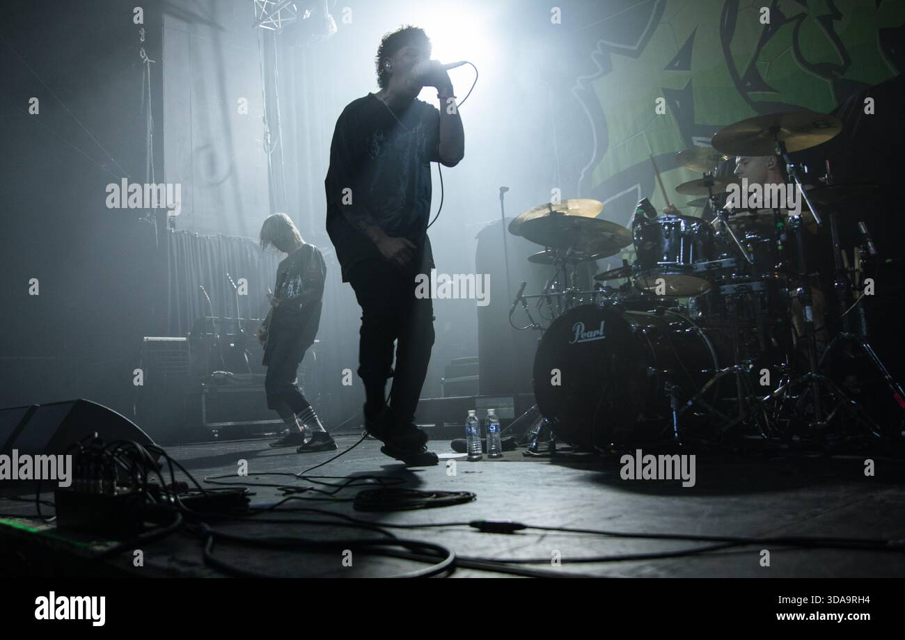 Alpha Wolf perform live at manchester academy uk, 27th november 2025 ...
