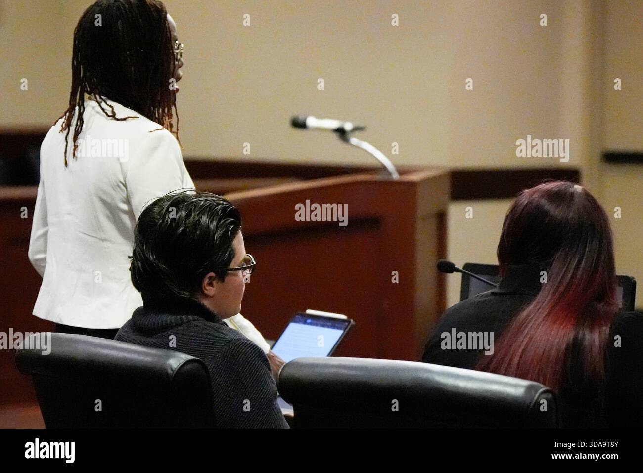 School shooting suspect Colt Gray listens in the Barrow County ...