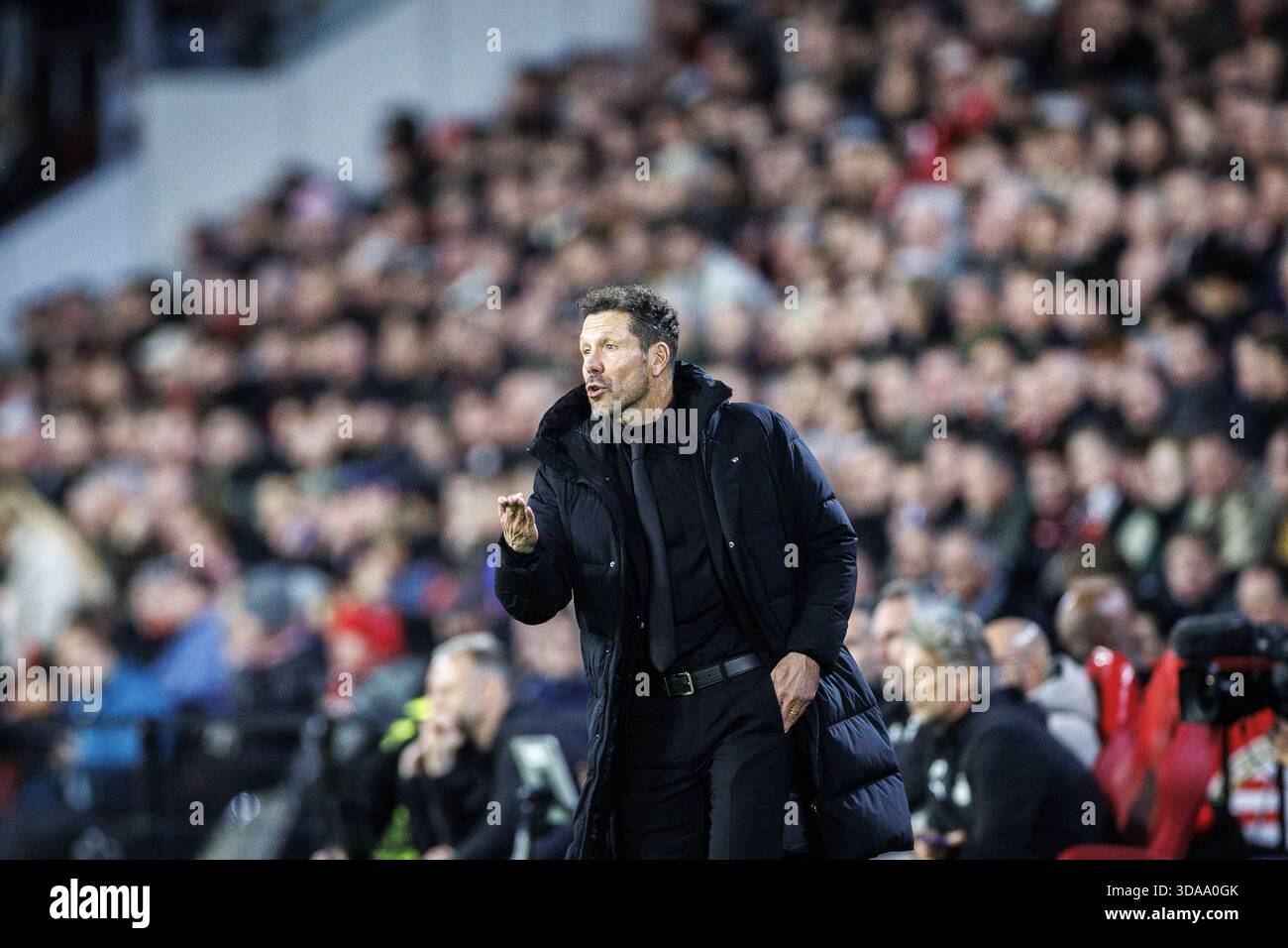 EINDHOVEN - Atletico Madrid manager Diego Simeone during the UEFA ...