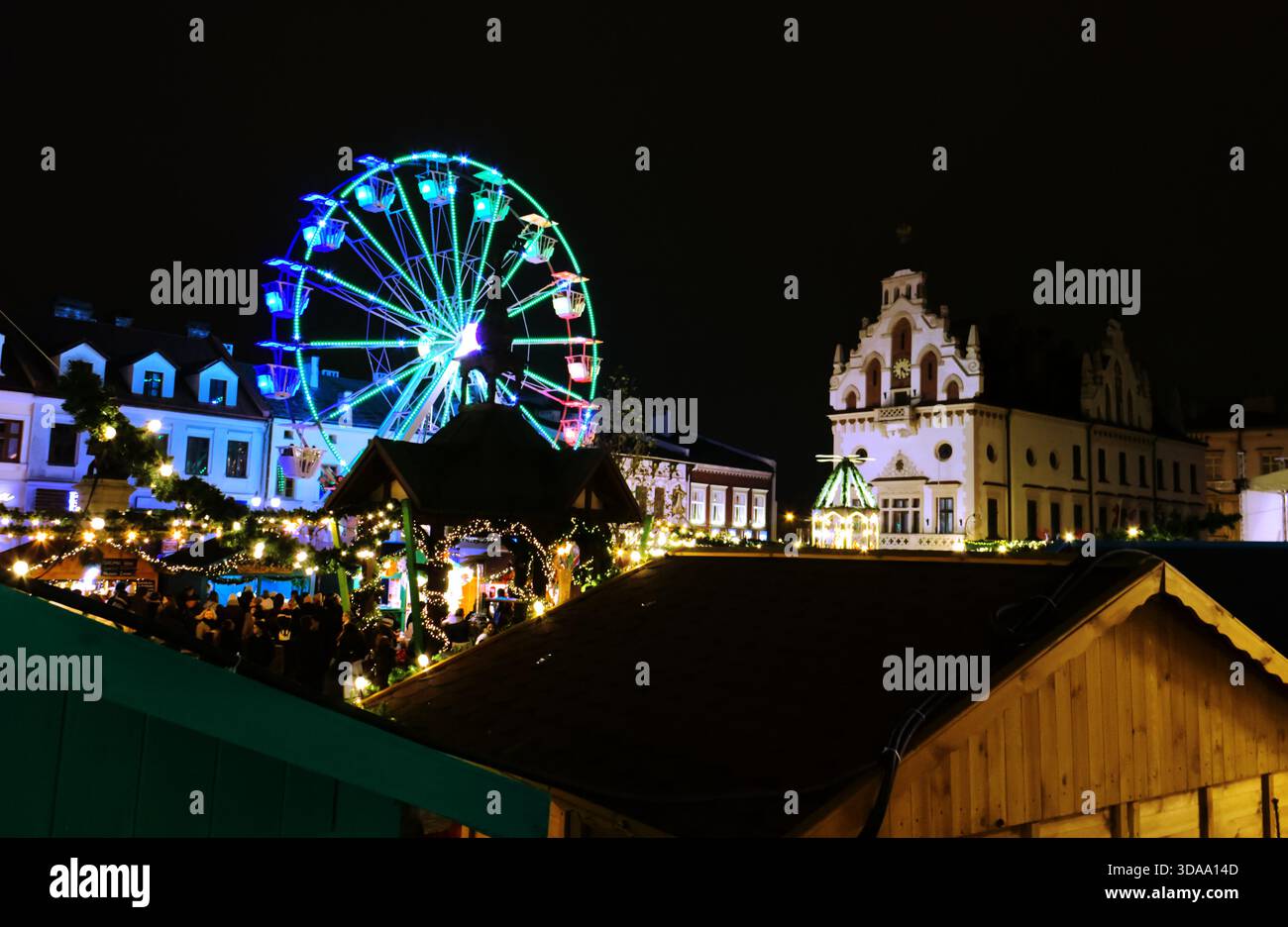 RZESZOV, POLAND 7 DECEMBER 2025: Christmas markets in Rzeszow, a city ...