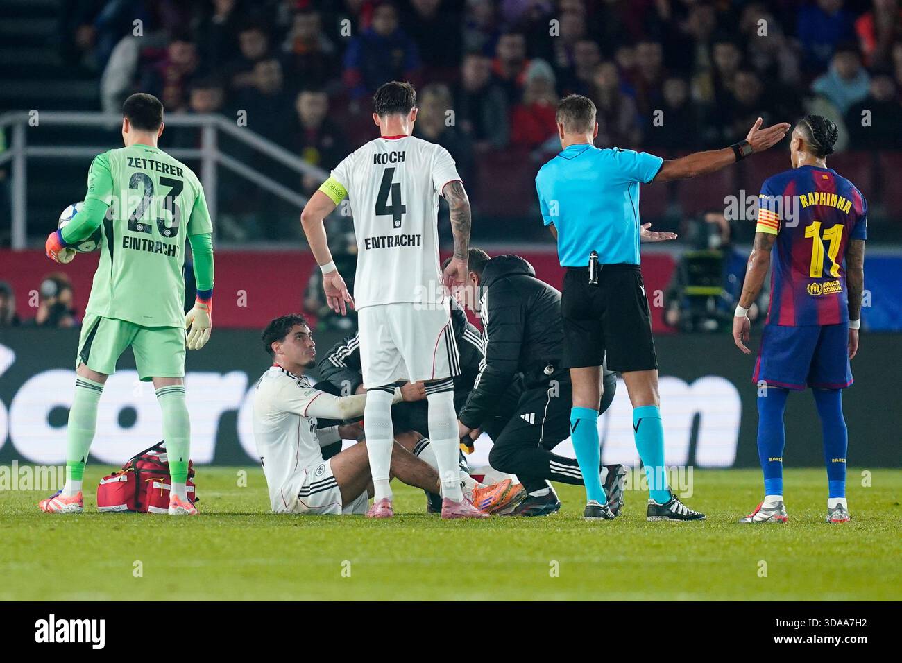 Fares Chaibi of Eintracht Frankfurt during the UEFA Champions League ...
