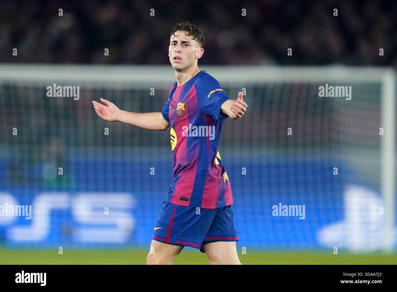 Fermin Lopez of FC Barcelona during the UEFA Champions League match ...