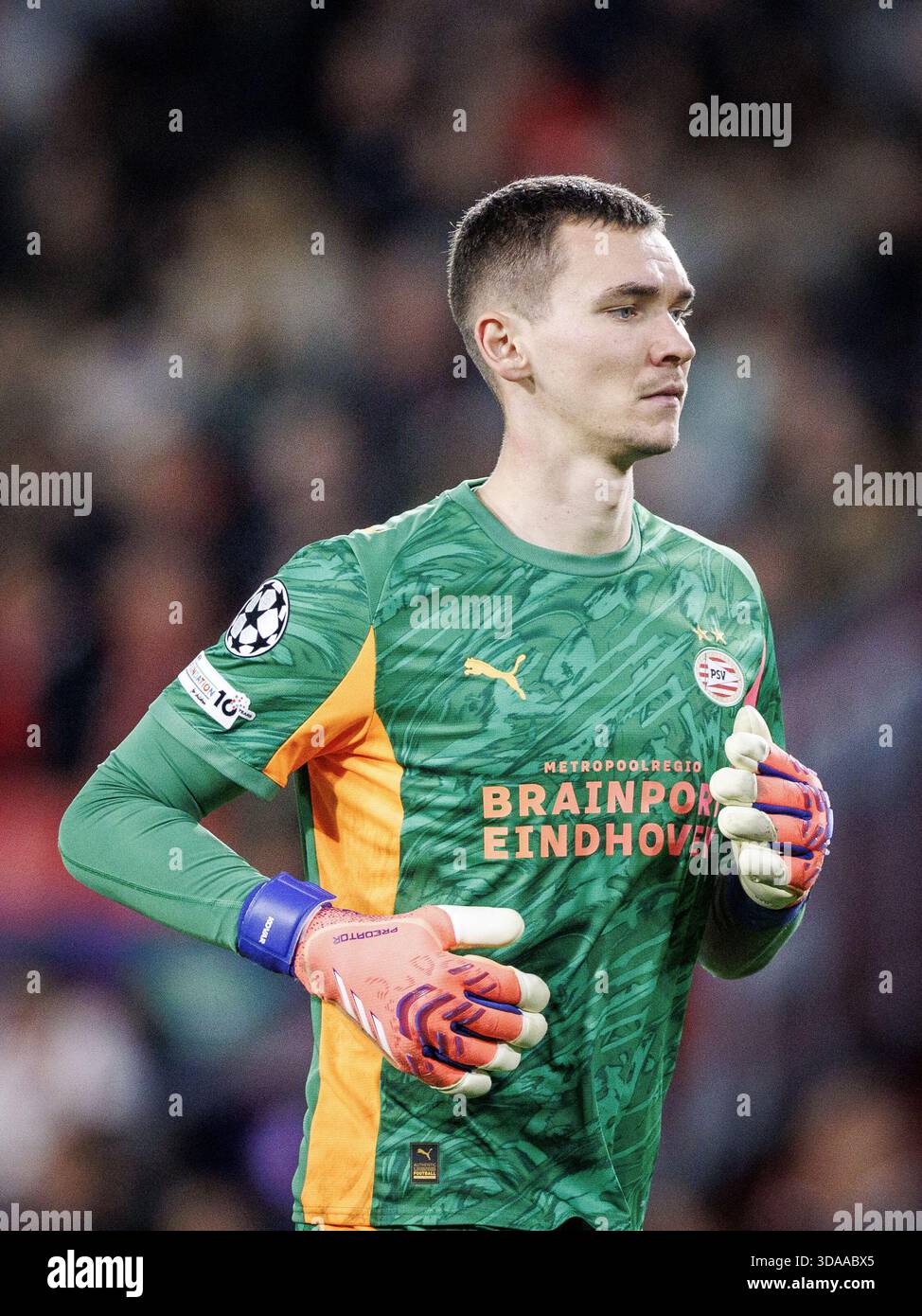 EINDHOVEN - PSV goalkeeper Matej Kuvar during the UEFA Champions League ...