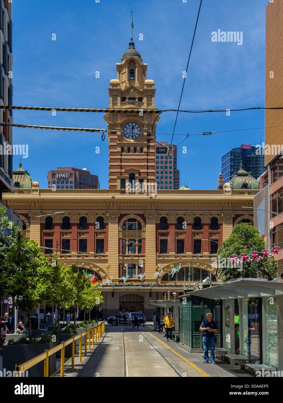 Melbourne, VIC, Australia. December 09, 2025. - The iconic Flinders ...