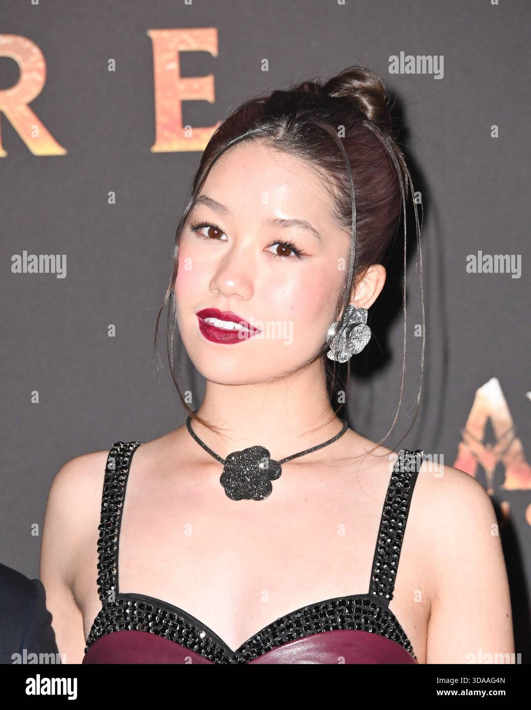 Melzo, “Avatar: Fire and Ashes” Italian Premiere at the Arcadia Cinema. Pictured: Trinity Jo-Li ...