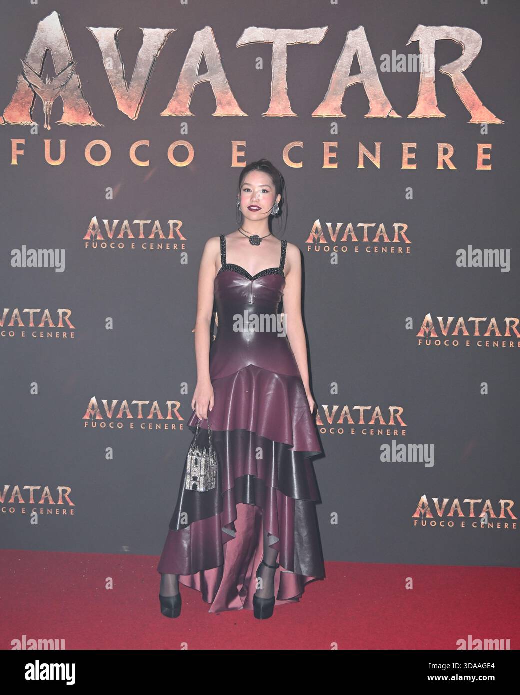 Melzo, “Avatar: Fire and Ashes” Italian Premiere at the Arcadia Cinema. Pictured: Trinity Jo-Li ...