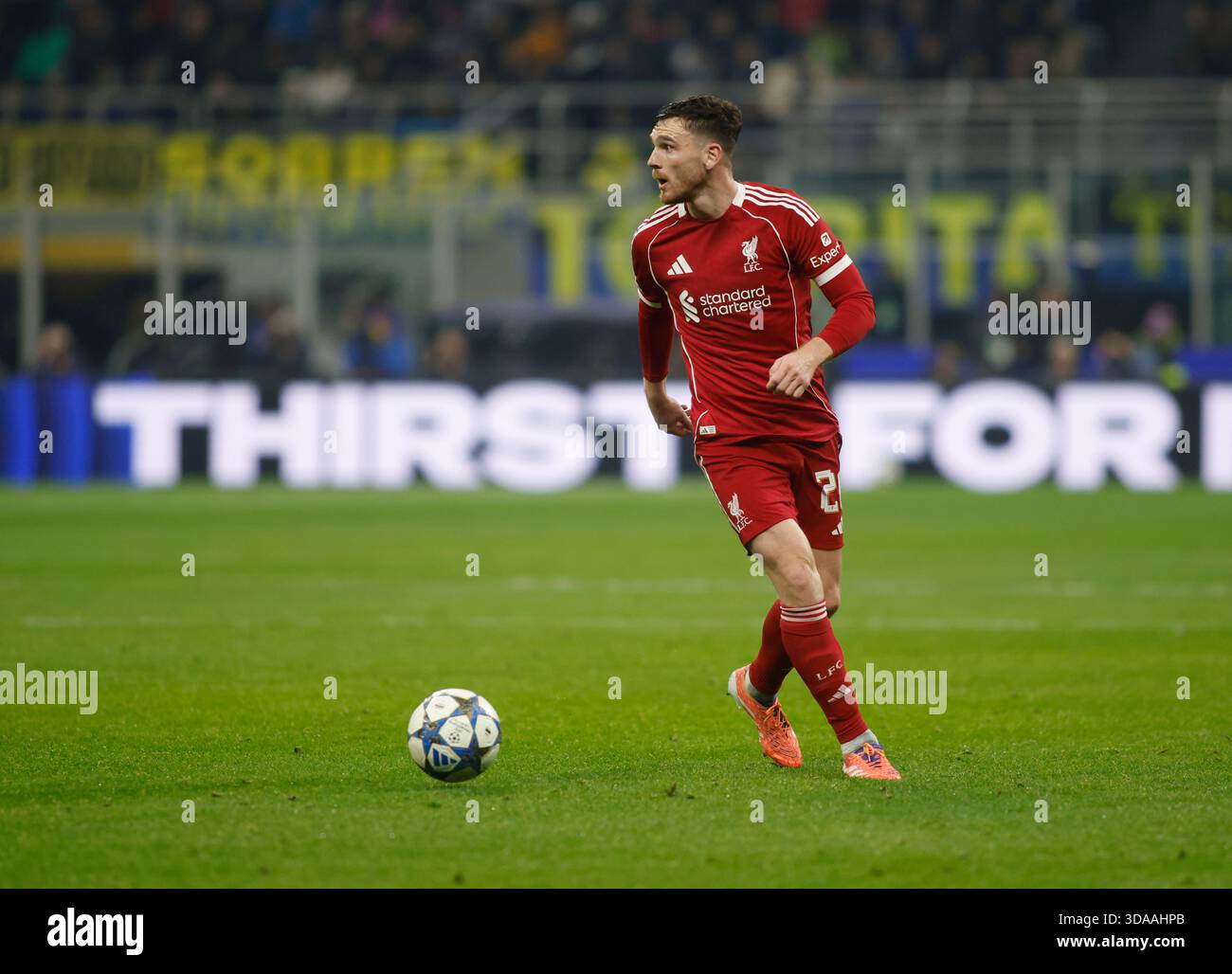 Andrew Robertson of FC Liverpool during the Uefa Champions League ...