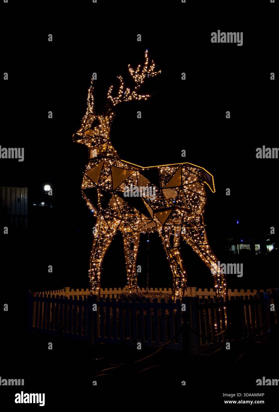 Large illuminated holiday installation hi-res stock photography and ...