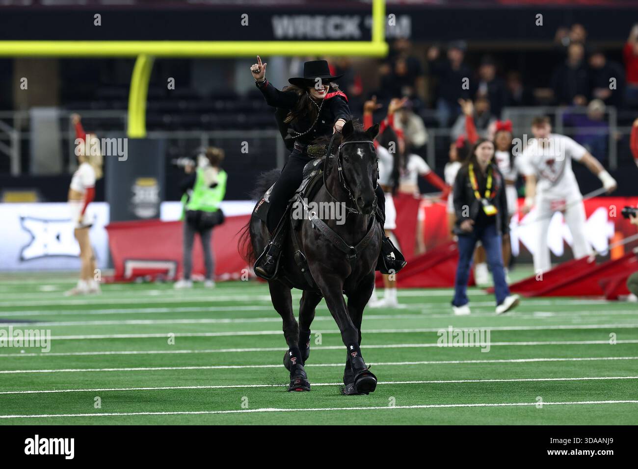 ARLINGTON, TX - DECEMBER 06: Texas Tech Red Raiders mascot The Masked ...
