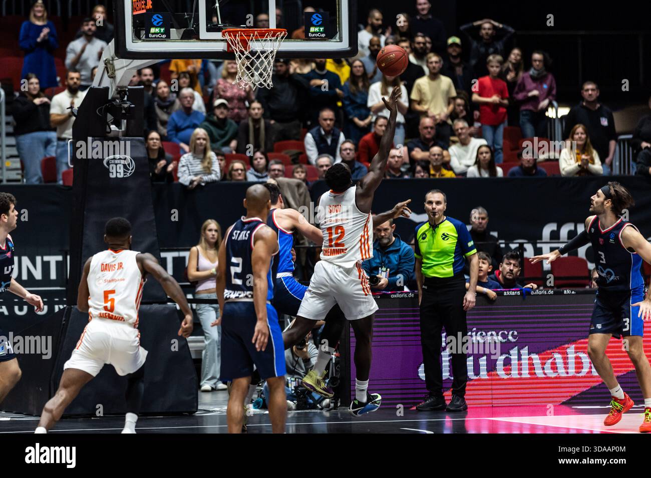 December 9, 2025, trade fair, Chemnitz, GER, BKT EuroCup, 2025/2026 ...