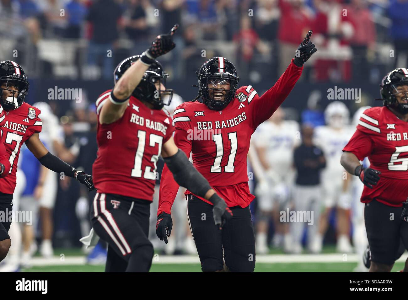 ARLINGTON, TX - DECEMBER 06: Texas Tech Red Raiders linebacker Charles ...