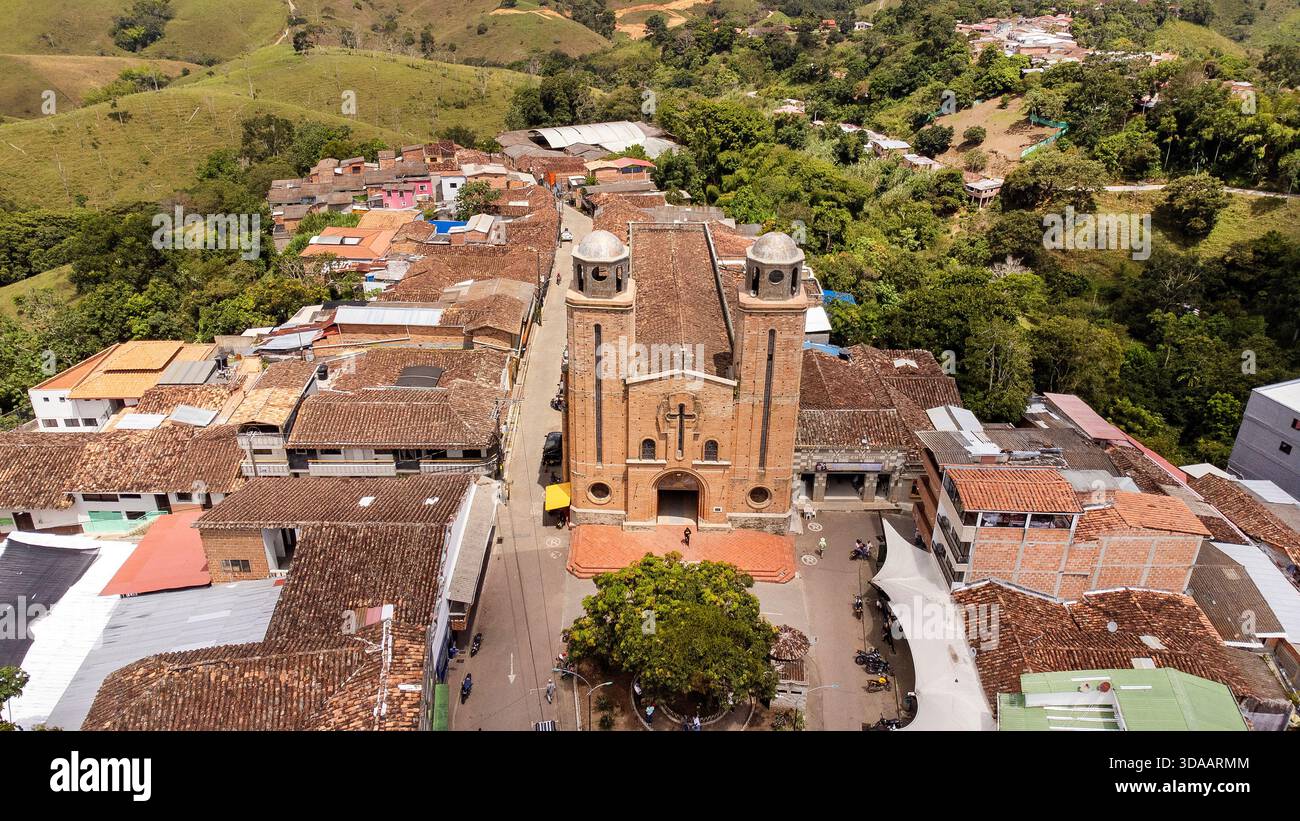 Yali, Antioquia, Colombia. October 19, 2025. San Antonio de Padua ...