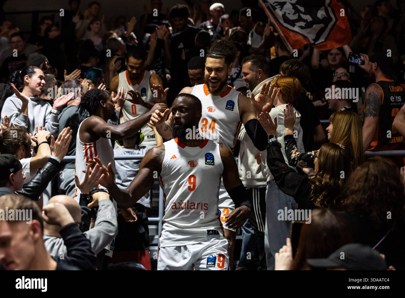 12/09/2025, Fair, Chemnitz, GER, BKT EuroCup, Season 2025/2026, Niners ...