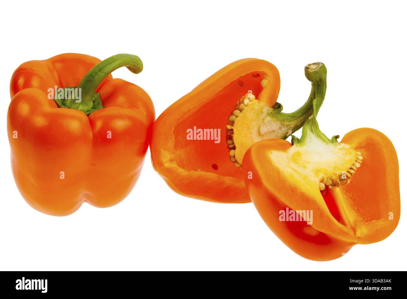 Top down view orange Cut Out Stock Images & Pictures - Alamy