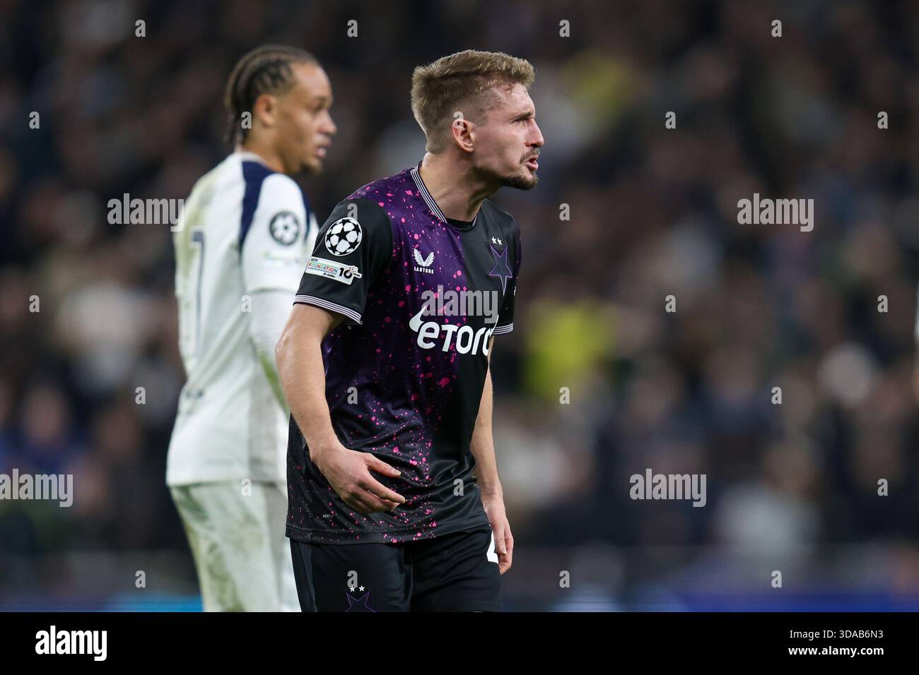 Michal Sadílek of Slavia Praha during the UEFA Champions League match ...