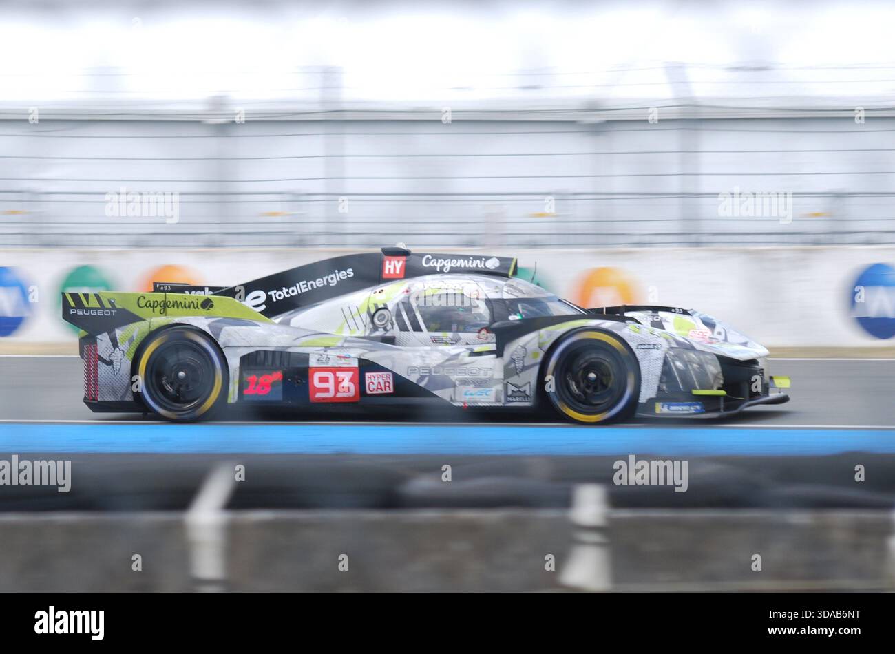Peugeot TotalEnergies entered Peugeot 9X8 Hypercar of Paul di Resta ...