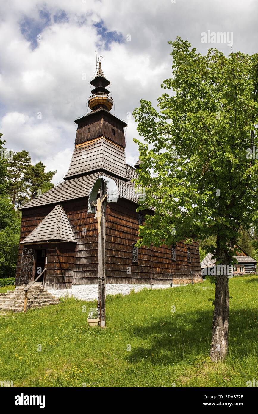 Stara Lubovna Skansen Greek Catholic wooden church of St. Archangel ...