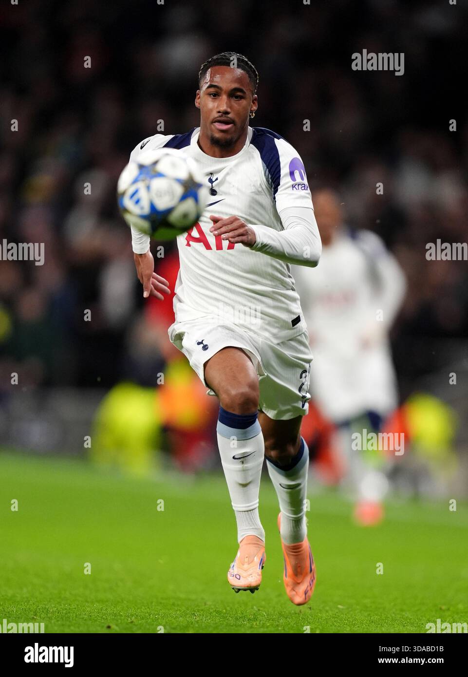 Tottenham Hotspur's Wilson Odobert during the UEFA Champions League ...