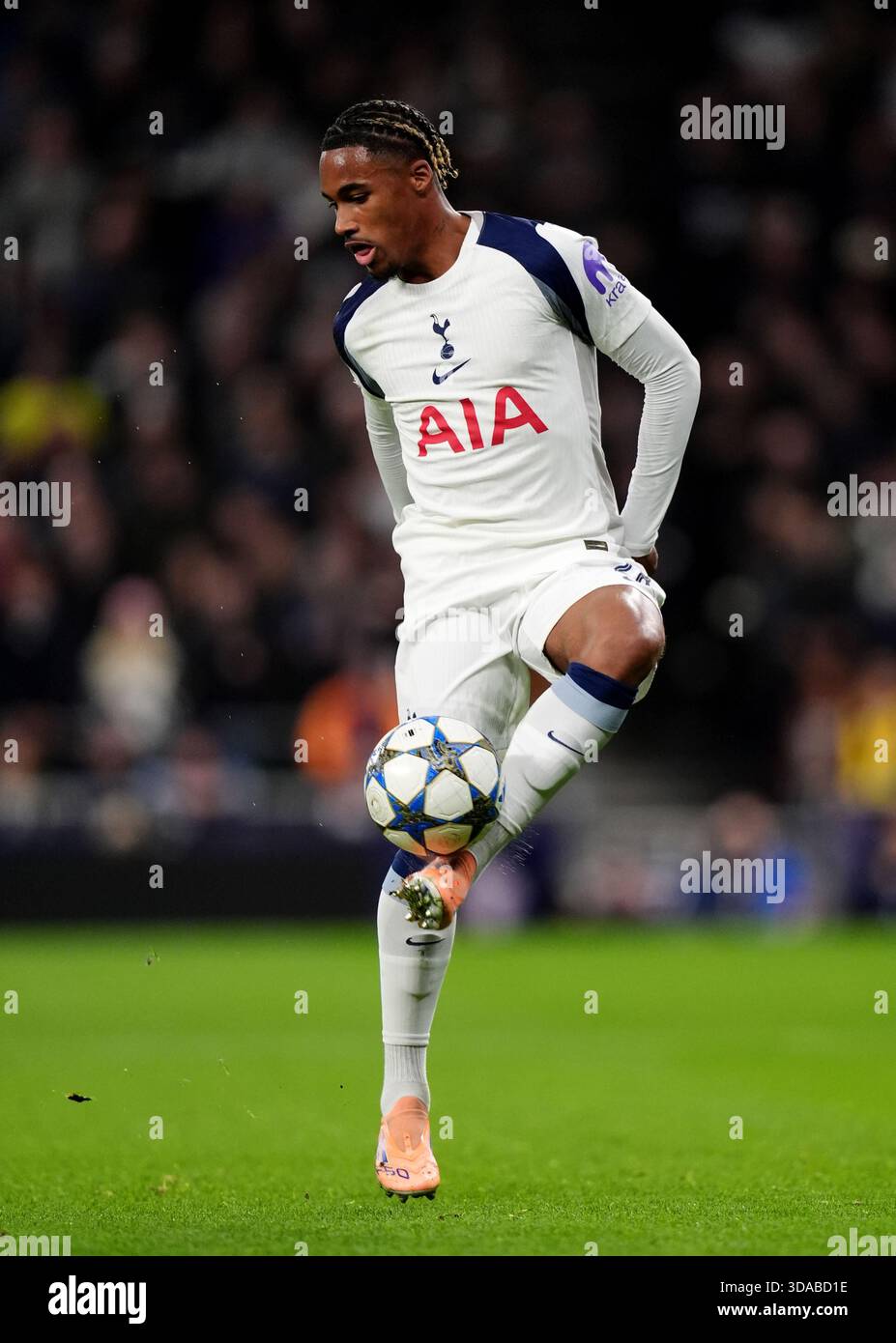 Tottenham Hotspur's Wilson Odobert during the UEFA Champions League ...