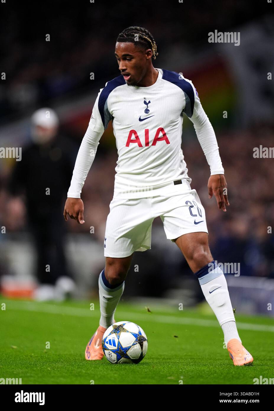 Tottenham Hotspur's Wilson Odobert during the UEFA Champions League ...