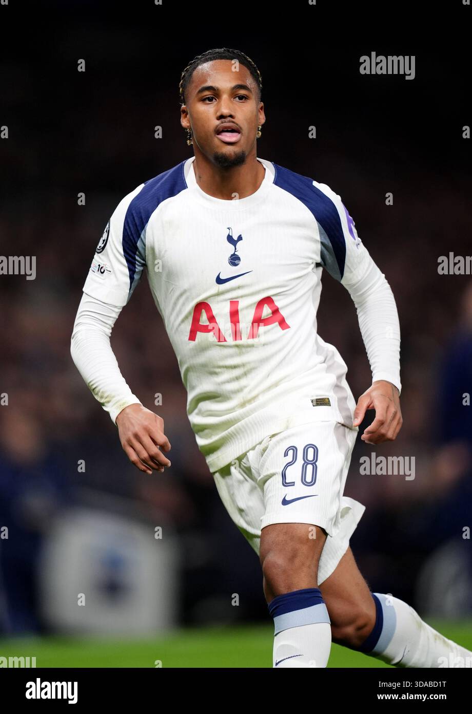 Tottenham Hotspur's Wilson Odobert during the UEFA Champions League ...