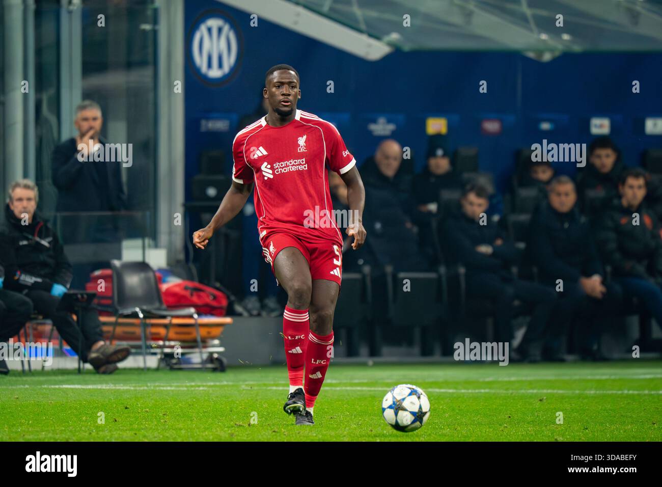Ibrahima Konate (Liverpool FC) during the UEFA Champions League, League ...