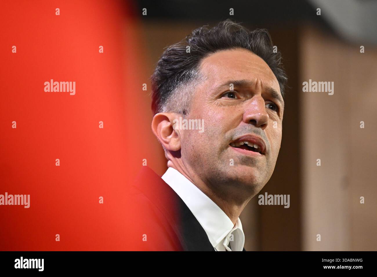 Ben Shewry addresses the National Press Club of Australia in Canberra ...