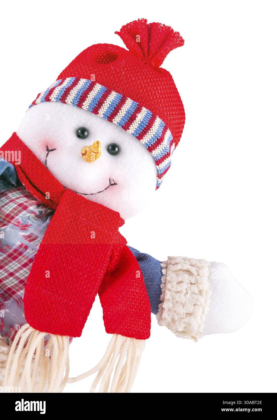 Snowman figure on white hi-res stock photography and images - Alamy