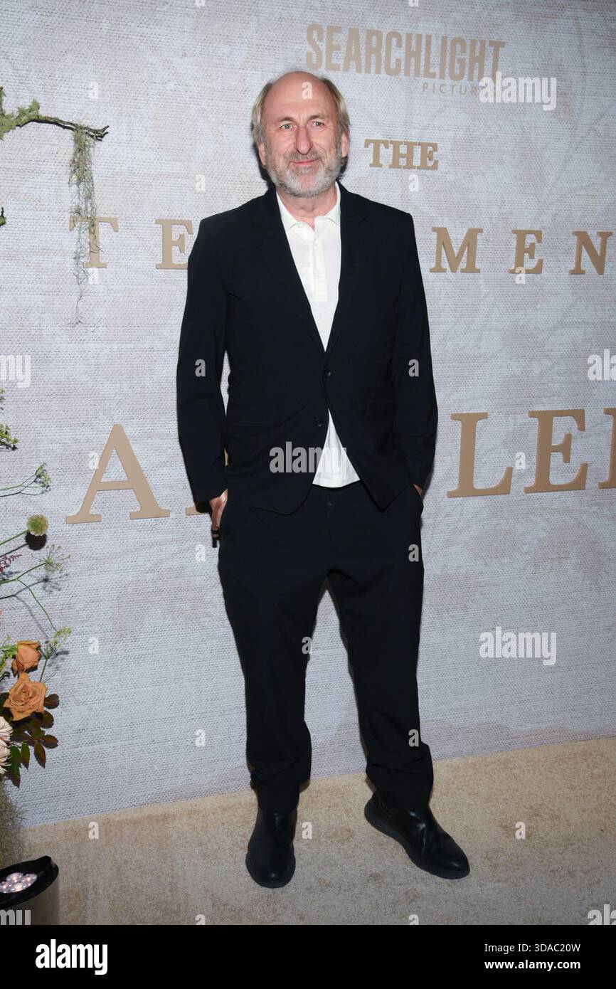 David Cale attends "The Testament of Ann Lee" New York Screening at the ...