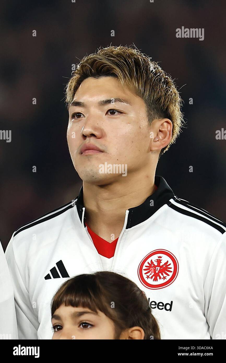 Ritsu Doan (Frankfurt), DECEMBER 9, 2025 - Football / Soccer : UEFA ...